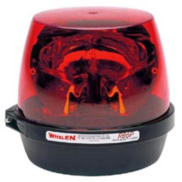 Whelen Light, Red, Permanent RB6, Rota Beam Beacon | NAFECO