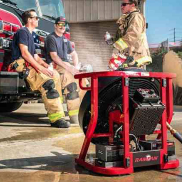 Ramfan 18" Battery Powered Fan With Two 40V Battery Packs | NAFECO